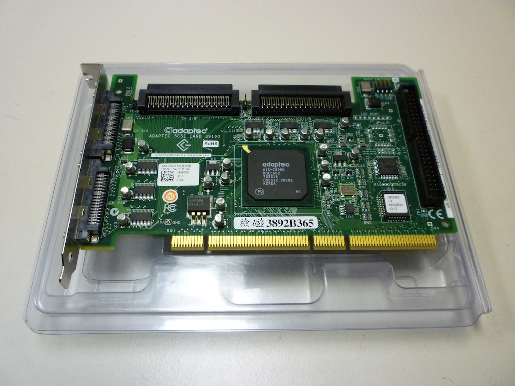 Adaptec 39160 SCSI card - Toolex