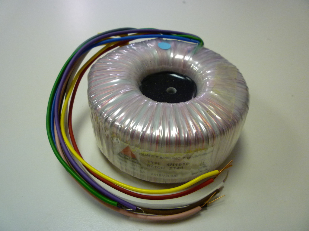 Amplimo 4N191P Transformer 80va 2x115V > 55V 2A 2x18V 0.3A - Toolex