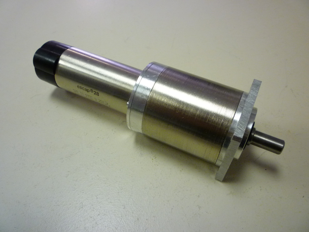 Escap 28D2R11219EB252.X w/P42 14.0 123:1 DC motor with gearhead - Toolex