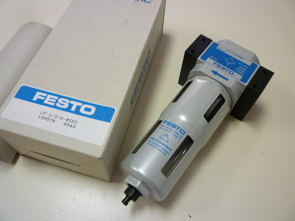 Festo 159578 LF-1/2D-MIDI Pressure filter regulator - Toolex