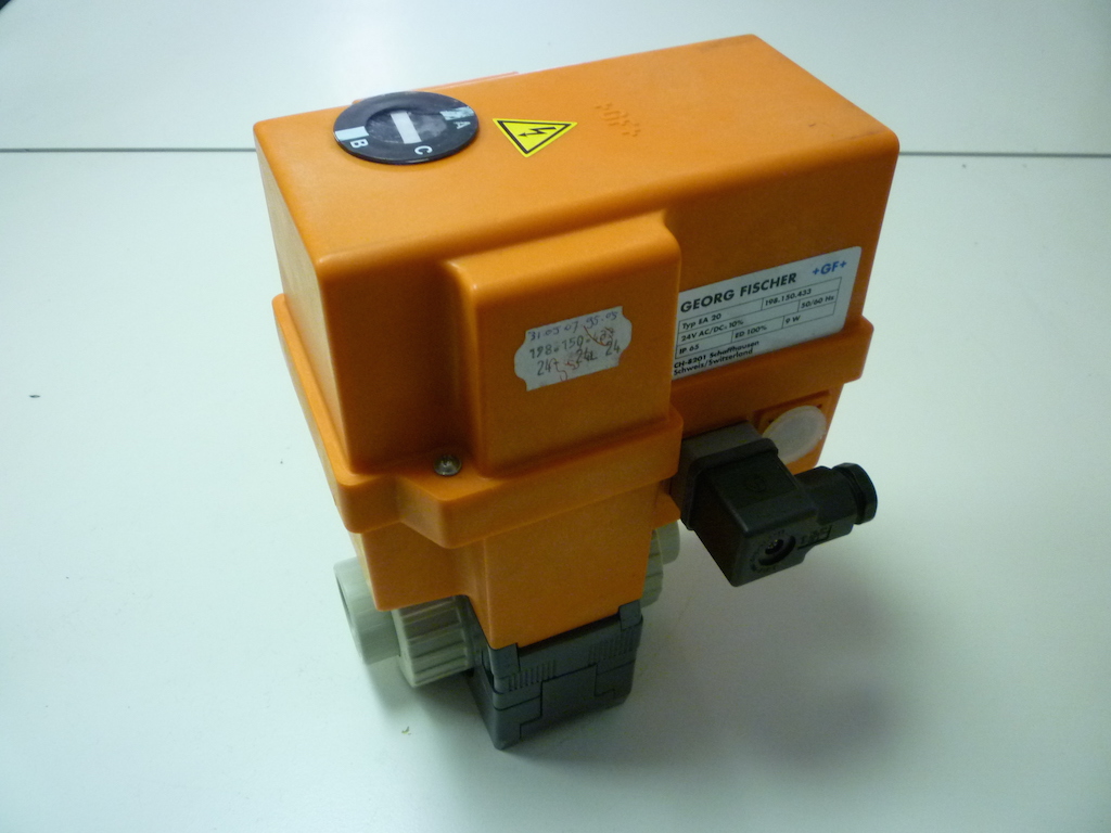 Georg Fischer 198.150.433 GF EA20 DN25 Ball valve with electric ...