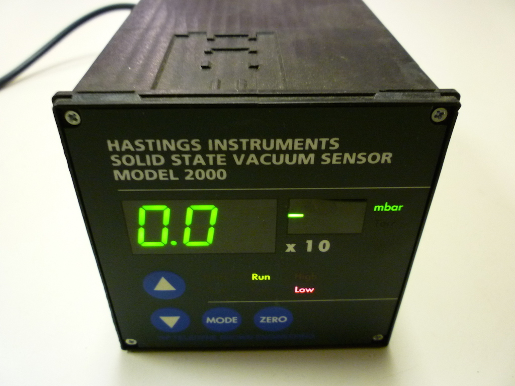 Hastings Instruments VI2000 v1.2 Solid state vacuum sensor measurement ...