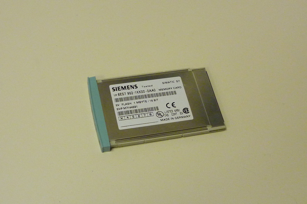Siemens 6ES7952-1KK00-0AA0 SIMATIC S7 Memory card for S7-400 long ...