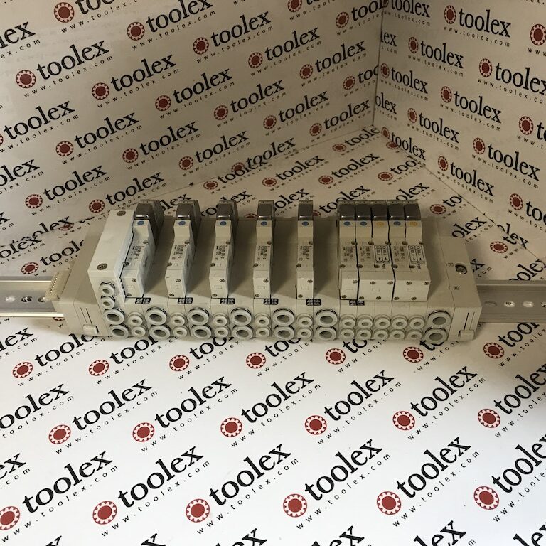 SMC SY3000 series stacking manifold SS5Y3-45-*A with valves DIN-rail ...