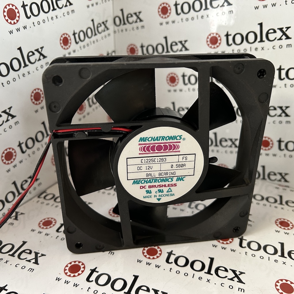Mechatronics fan E1225E12B3 DC 12V (set of 6) - Toolex